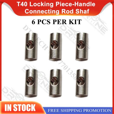 T30 T40 T20p 6 Pcs Per Kit Free Shipping Locking Piece Handle Connecting Rod Shaft For 