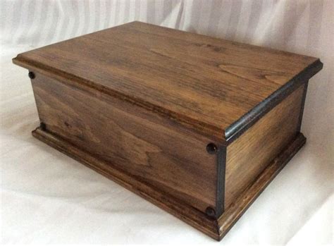 Handmade Large Wooden Keepsake Box By Barristercreek On Etsy