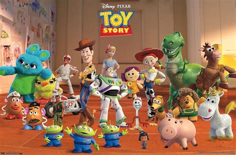 Trends International Disney Pixar Toy Story 4 Collage