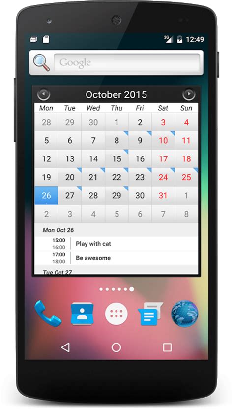 Simple Calendar Widget Apk For Android Download