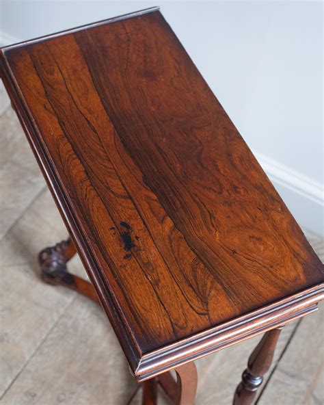 Small Antique Console Table Rosewood Console Tripod Tables Antique