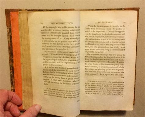 Cursory Remarks About Politics De Lolme Cassius And Publius On