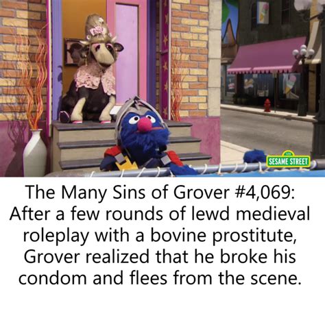 The Many Sins Of Grover 4069 Bertstrips Know Your Meme