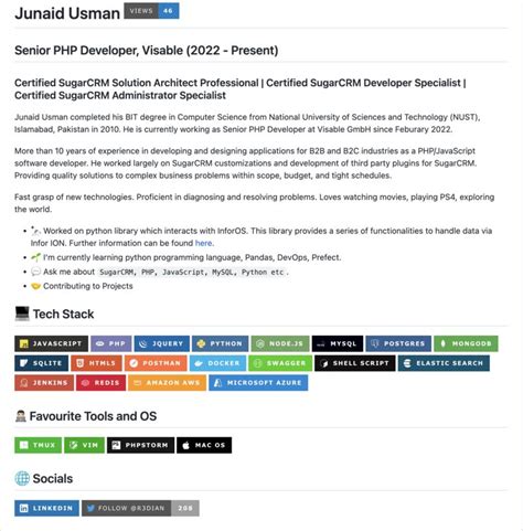 Junaid Usman On Linkedin Github