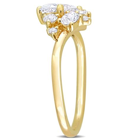 1 13 Ct Tgw Lab Grown Diamond Ring In 14k Yellow Gold 1b1wta