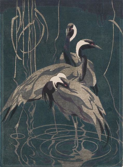 Cranes Demoiselle Cranes By Norbertine Bresslern Roth Galerie Bei