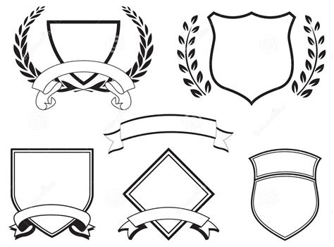 Blank Crest With Banner