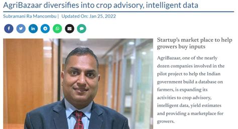 Excited To Announce Agribazaar Indias Largest Tech Enabled