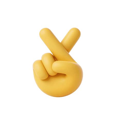Free Crossed Fingers Emoji Template To Edit Online