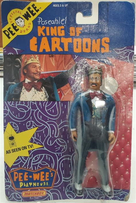 Pee Wees Playhouse King Of Cartoons Matchbox Figure Moc Still Sealed