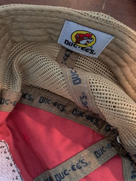 Buc Ees Ladies Hat Raspberry Tan Snapback Hat Gem