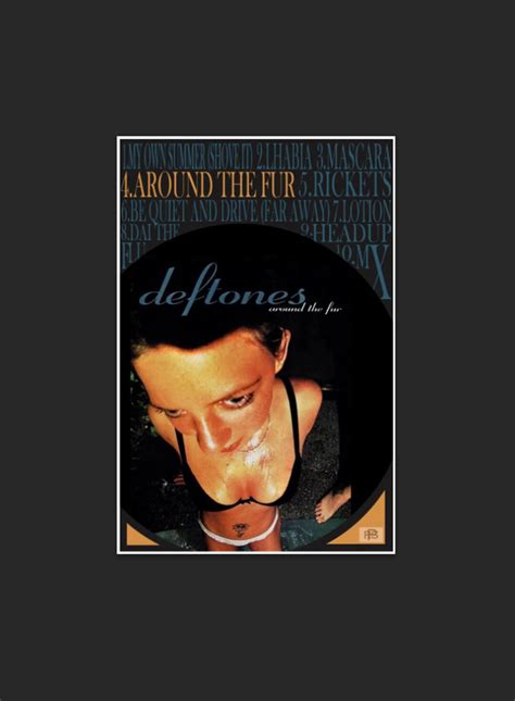 Deftones Around The Fur Poster Etsy Uk