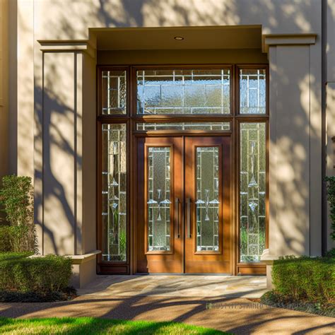 Privacy Glass Front Door In Houston For Stylish Security Custom