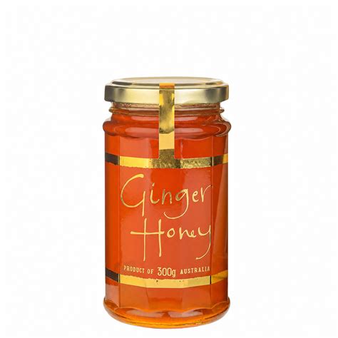 Shop Honeys Ogilvie And Co Ginger Honey 300g Gourmet Foods Australia