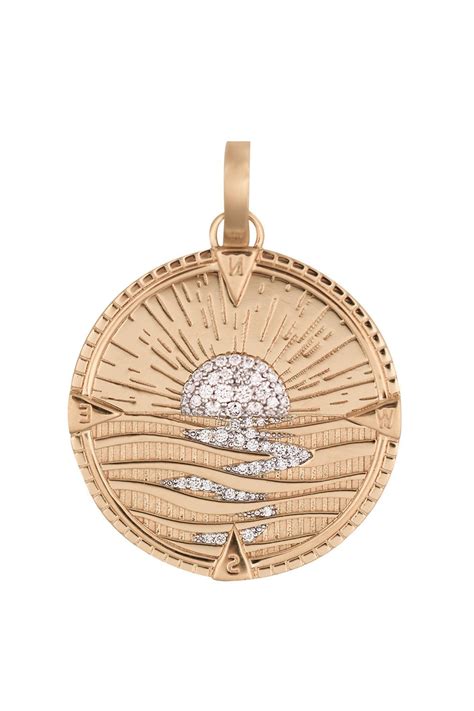 New Beginnings Internal Compass Large Medallion Foundrae Marissa