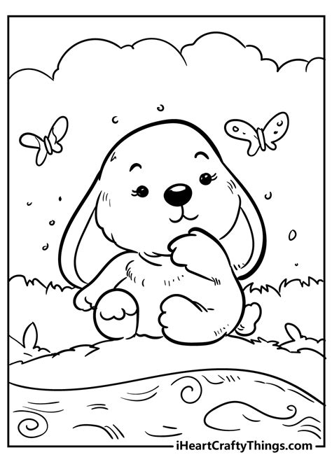 Cute Animal Coloring Pages Free