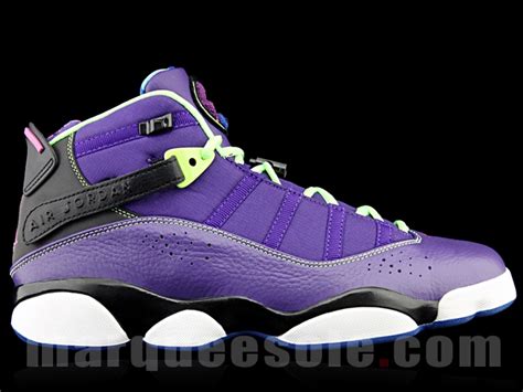 Jordan 6 Rings Purple Black Volt Air 23 Air Jordan Release Dates