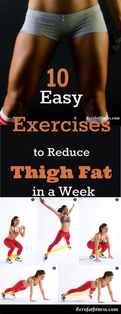 10 Easy Exercises To Reduce Thigh Fat In A Week Bacak Egzersizleri