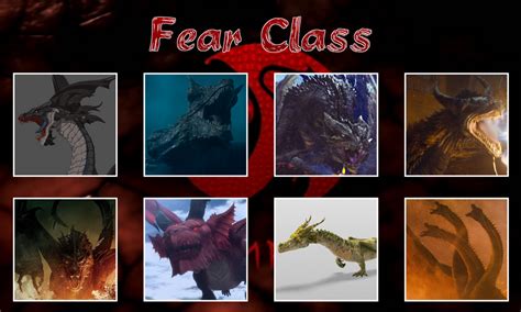 Dragon Candidates For The Fear Class By Deathgripper1i On Deviantart