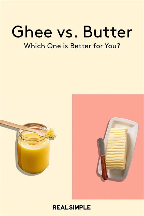 Ghee Vs Butter Is Ghee Better For You Ghee And Butter Look Similar Taste Similar And Are