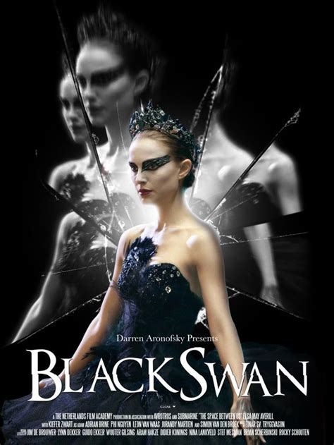 Black Swan Movie Poster By Marin Dzn Concours Dessin Affiche De