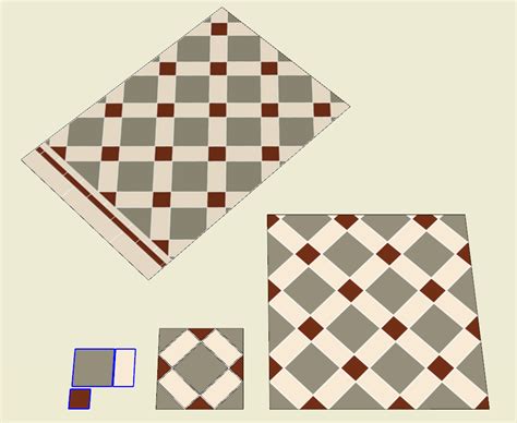 Creating A Repeating Tile Pattern For Backsplashes Sketchup
