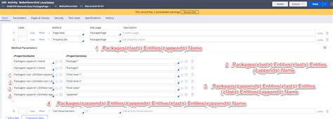pagelist inside pagelist looping and retrieving values support center