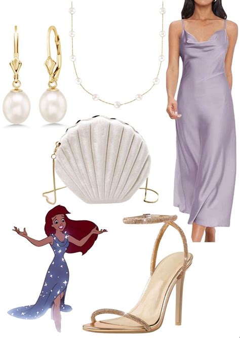 Ariel Disneybound Outfit For Elegant Events