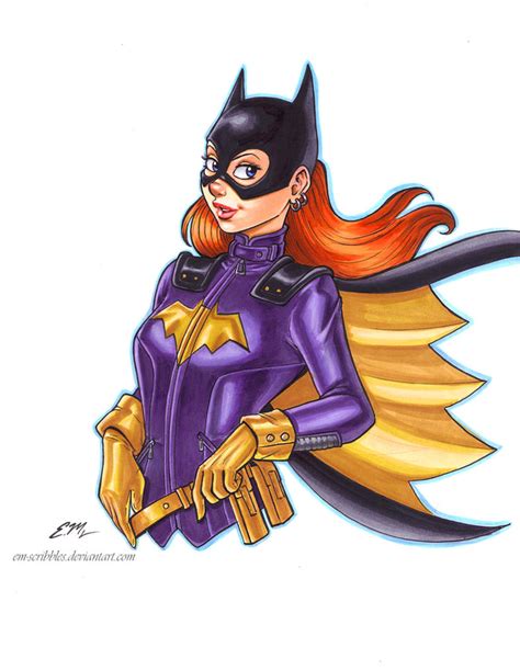 Batgirl Of Burnside By Em Scribbles On Deviantart
