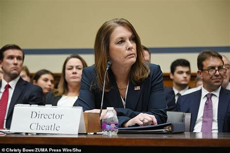 Former Secret Service Director Kimberley Cheatle Assigned Her Own Detail Amid Threats After