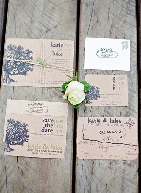 Santa Barbara Wedding By Lavender And Twine Wedding Invitations Santa