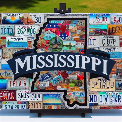 Mississippi Dor License Plate Guide Front And Back Vinyl Wrap Rules