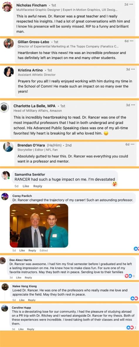 In Memoriam Dr Andrew S Rancer The Buchtelite