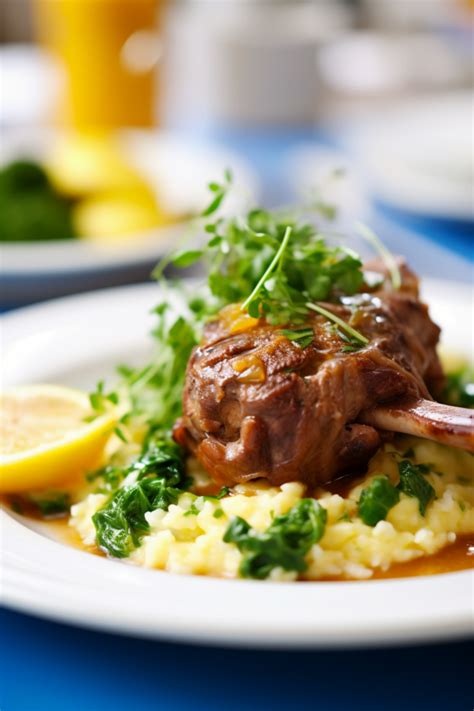 Italian Osso Buco With Gremolata And Saffron Risotto Cooking