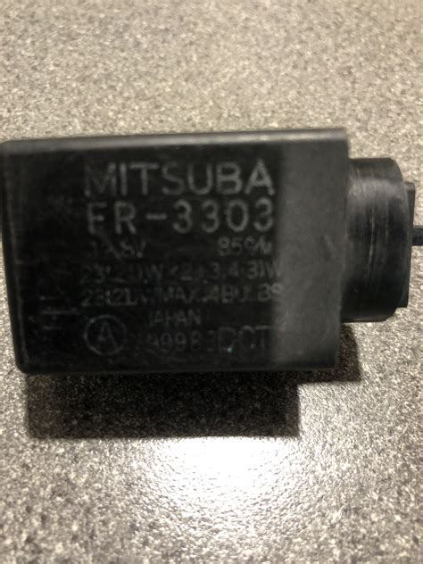 Honda Vfr 400 Nc30 Indicator Flasher Relay Mitsuba Fr 3303 Ebayde