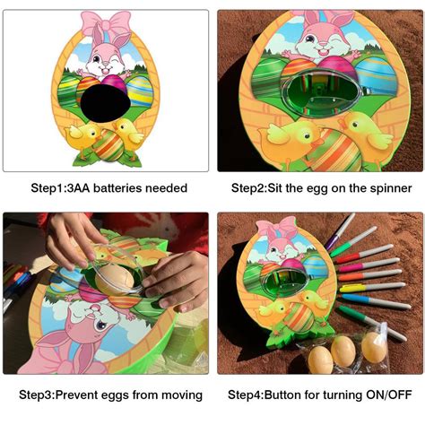 Diy Egg Decorating Coloring Kit Easter Egg Decorat Grandado