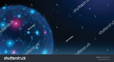 Technology Graphic Design Background Vector Illustration Stock Vector