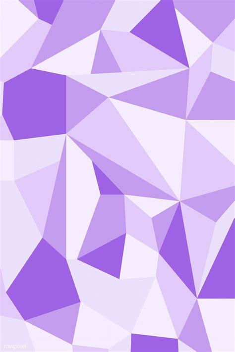 Purple Geometric Patterned Background