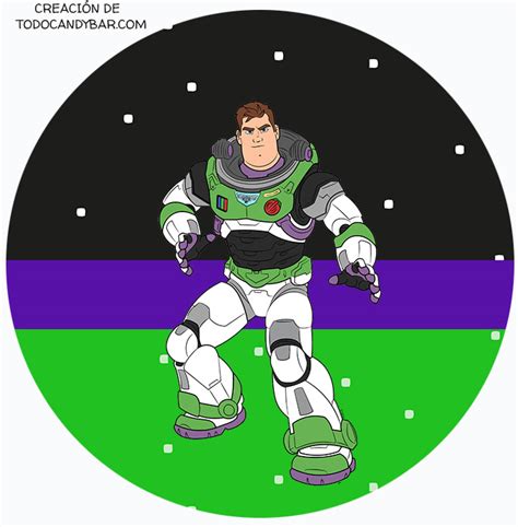 Kit Imprimible Buzz Lightyear Todo Candy Bar