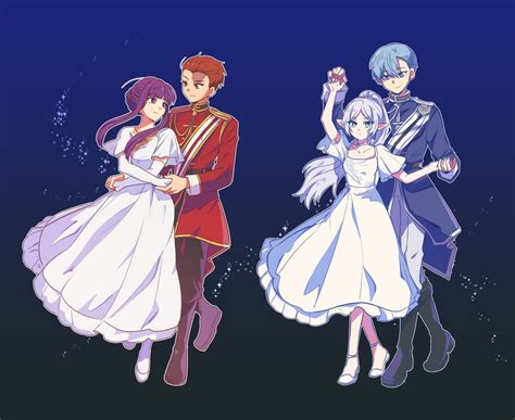 Frieren Fern Stark And Himmel Sousou No Frieren Drawn By Gon