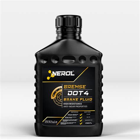 Liquido De Frenos Dot 4 Abs 500cc Nerol Rst Motorsport