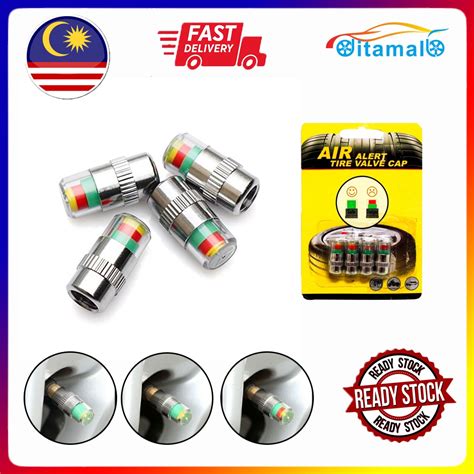 【ready Stock】car Tire Pressure Indicator Tire Pressure Gauge Indicator