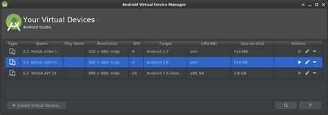 Emulate Android 16 Donut With Arm Abi Stack Overflow