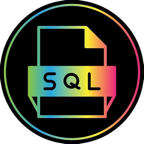 Sql File Format Icon Vector Art At Vecteezy