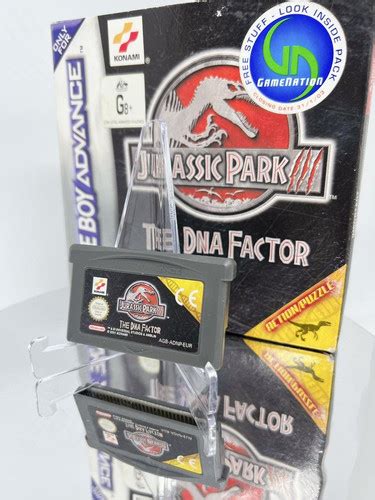 2001 Jurassic Park 3 The Dna Factor Gamboy Advance Nintendo Big Potato Nz