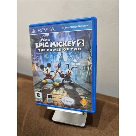 Jogo Ps Vita Epic Mickey 2 Psvita Legenda Pt Br Shopee Brasil