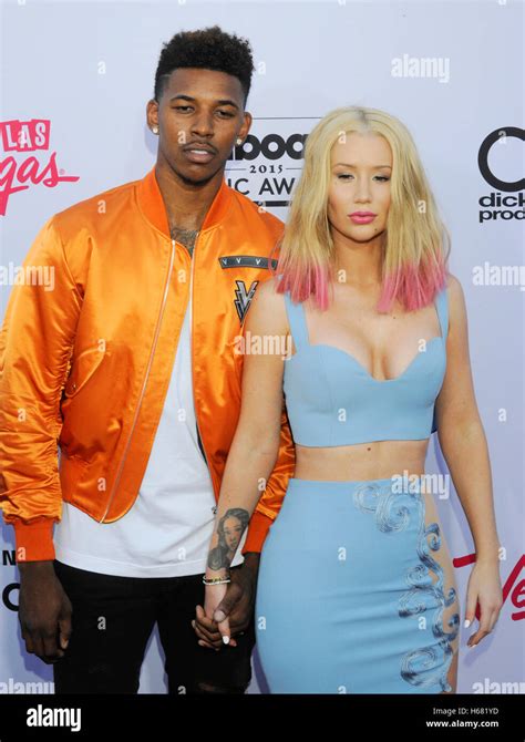 Iggy Azalea R And Boyfriend Nick Young Aka Swaggy P Arrive At The