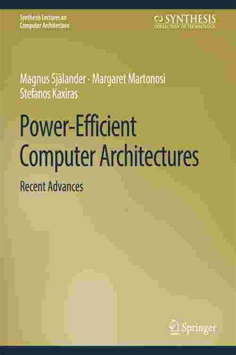 [pdf] power efficient computer architectures by magnus själander ebook