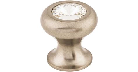 Top Knobs Tk845bsn Hayley 1516 Inch Mushroom Cabinet Knob From The Serene Collection Ferguson