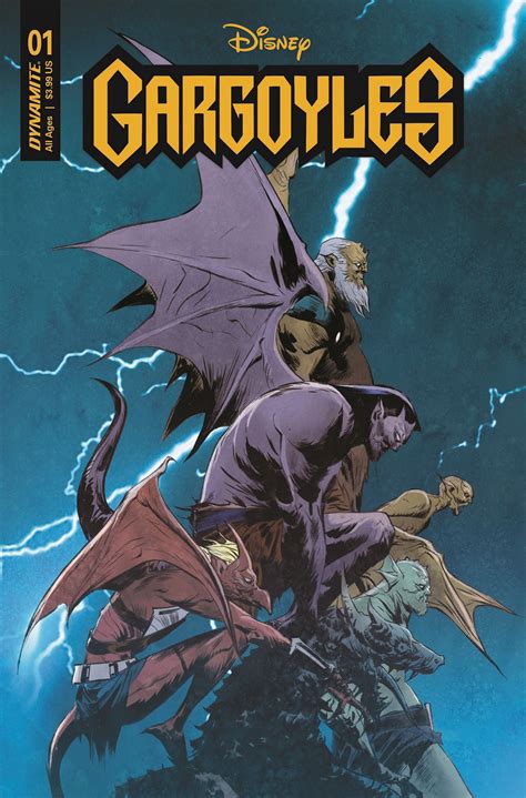Disneys Gargoyles Debuts Gorgeous First Issue Cover Art